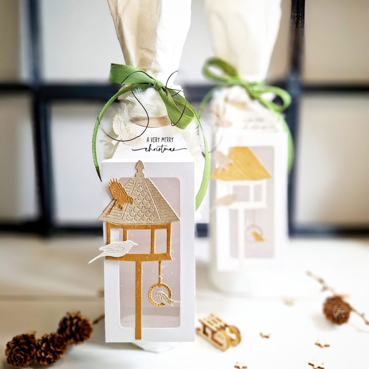 Die - Flaschenanhänger mit Box