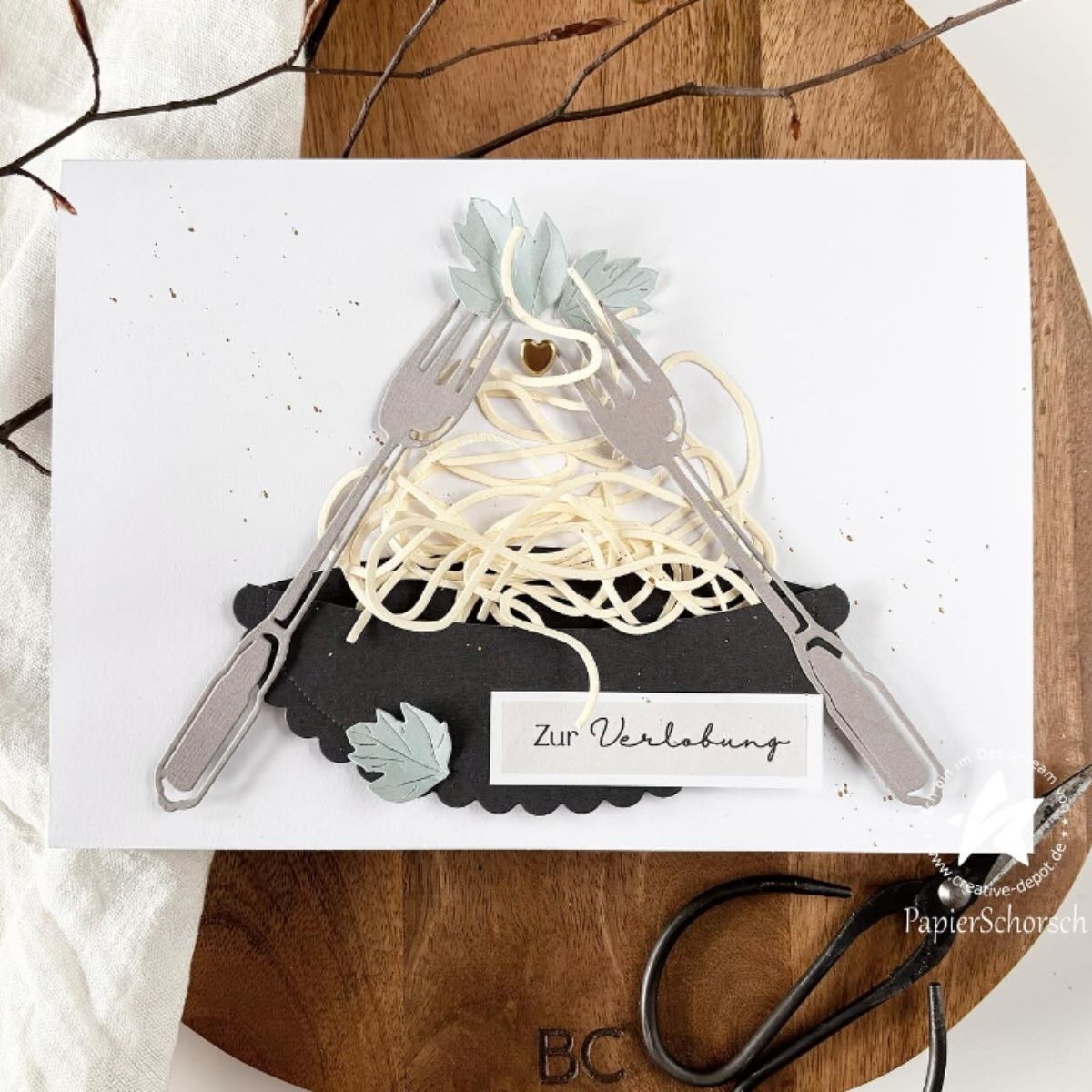 Die - Gabel mit Spaghetti