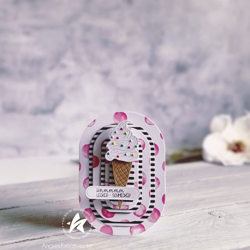 Die - Basic - Basis - Abgerundeter Kartenrohling