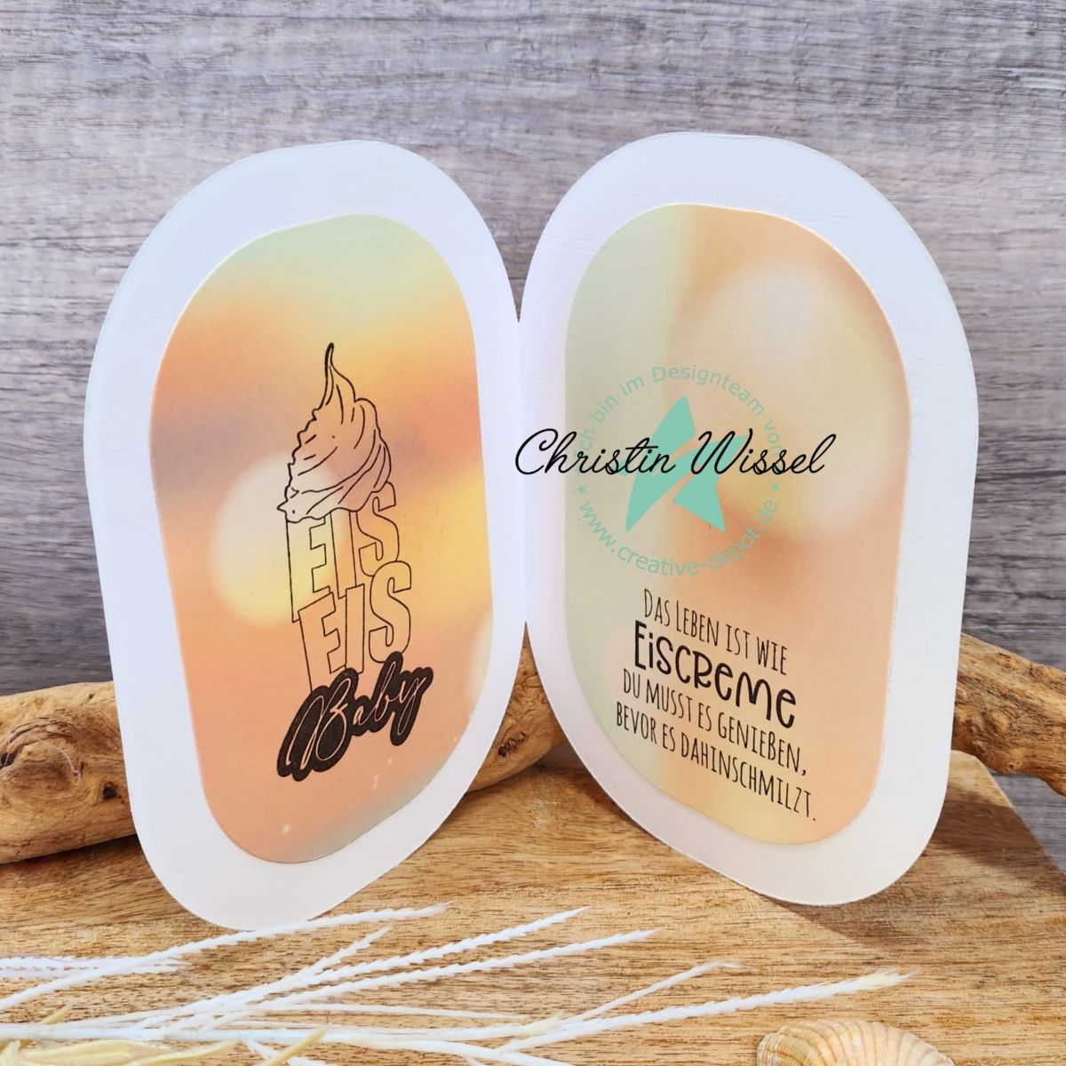 Die - Basic - Basis - Abgerundeter Kartenrohling