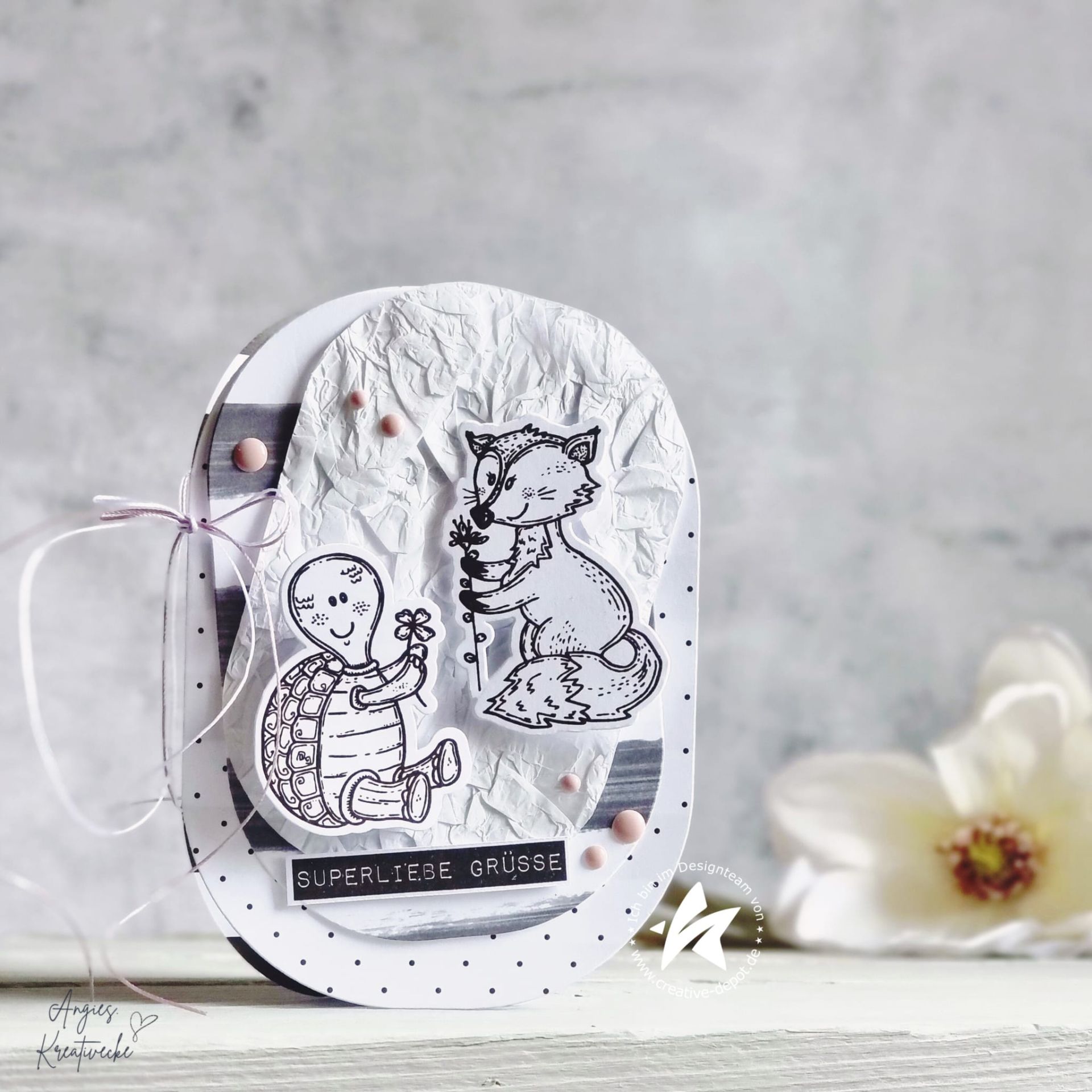 Die - Basic - Basis - Abgerundeter Kartenrohling