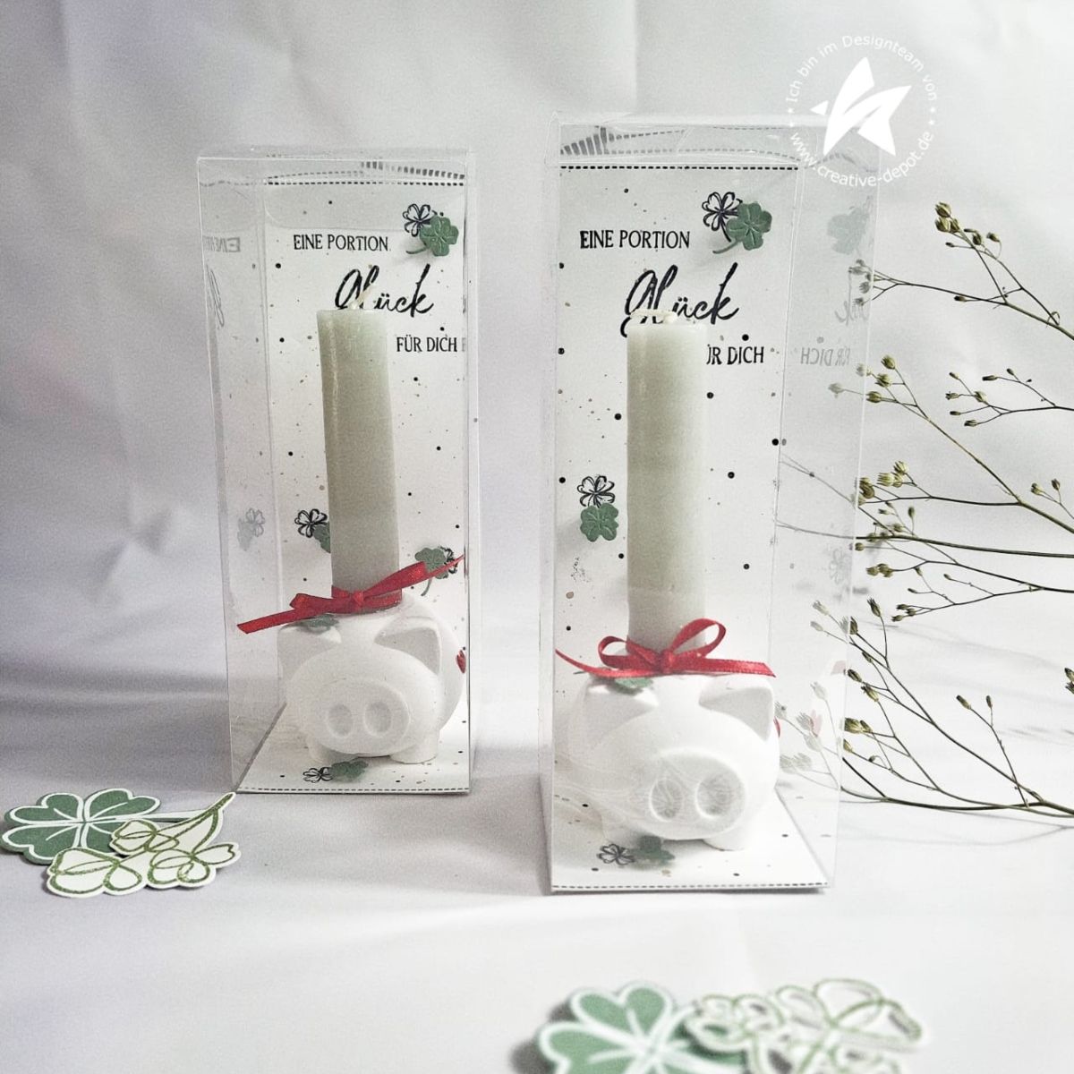 Stempelset - Kartenhintergrund - Pünktchen