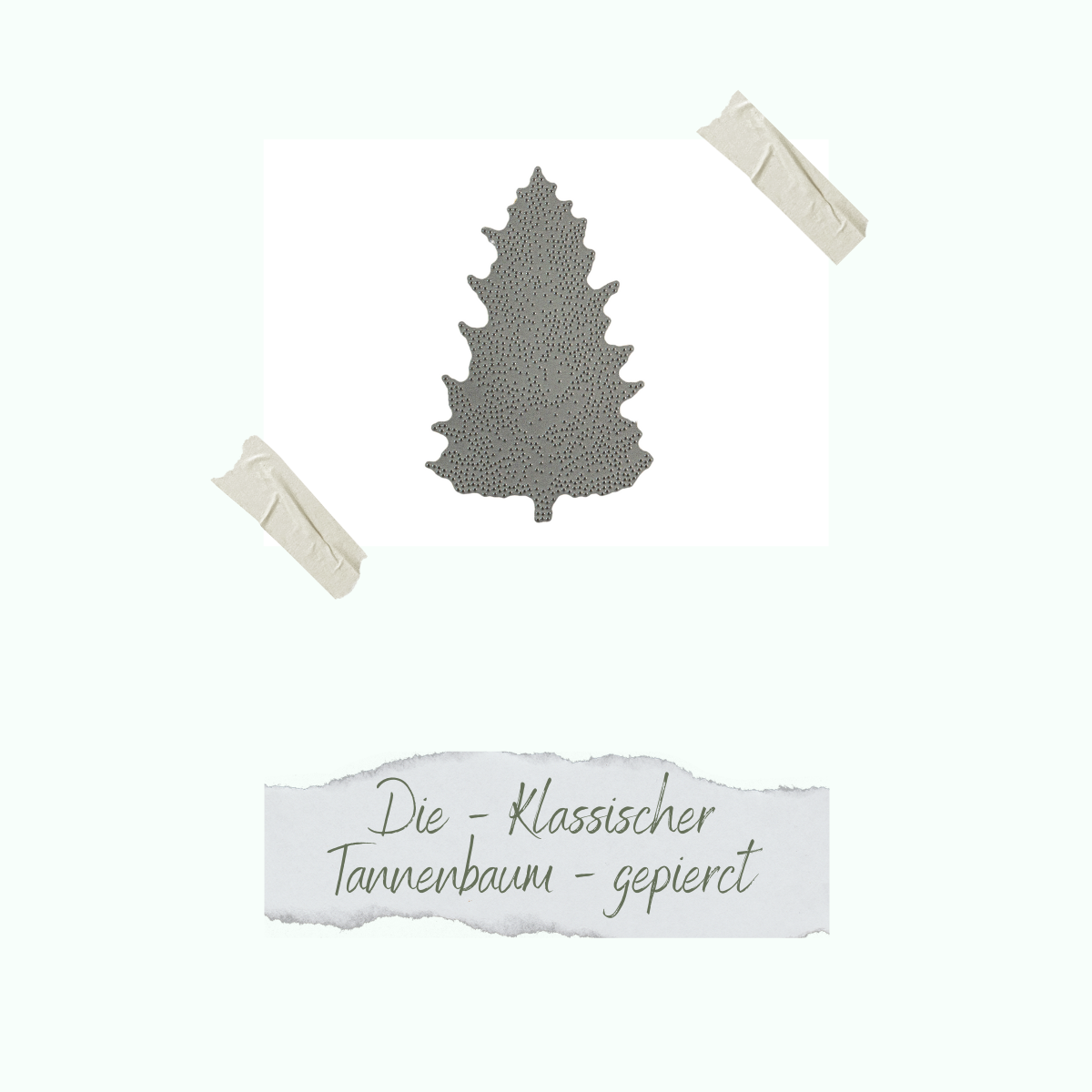 Die - Designline - Gefalteter Tannenbaum | CD-Di-954