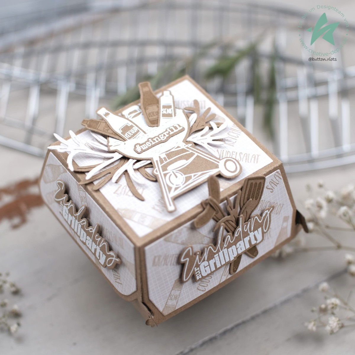 Die - Designline - Burger Box - Set | CD-Die-1063