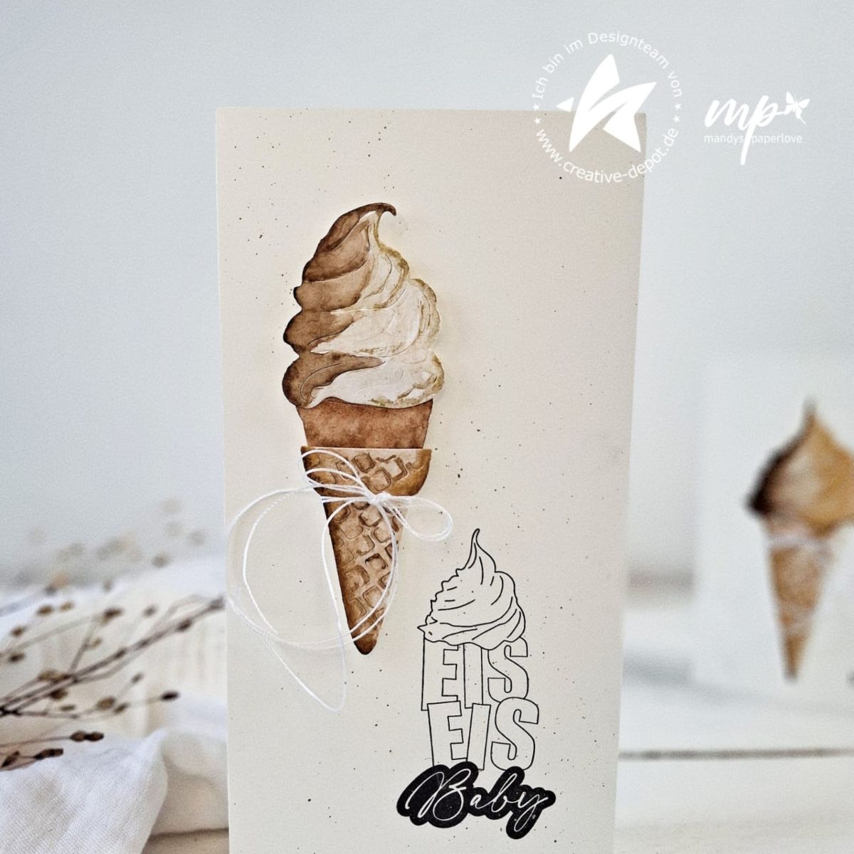 Stempelset - Designline - Eis, Eis, Baby!