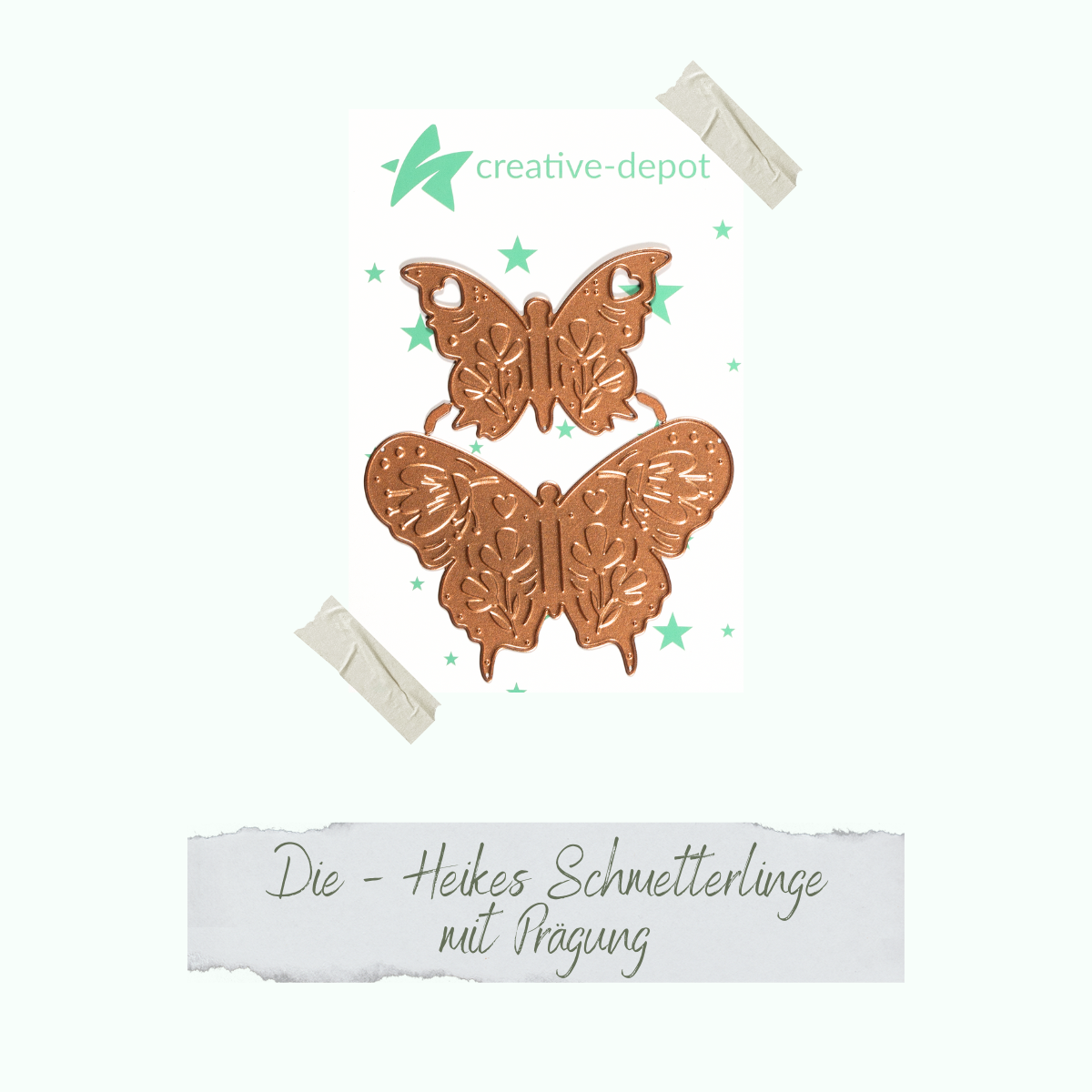 Die - Heikes Schmetterlinge - Basic Set | CD-Die-1347