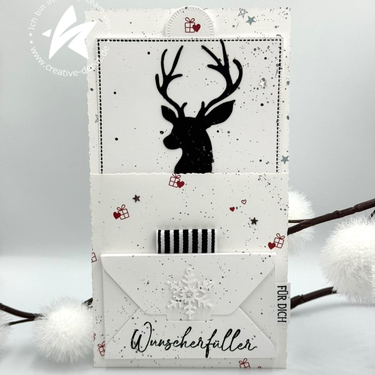 Stempelset - Kartenhintergrund - Pünktchen