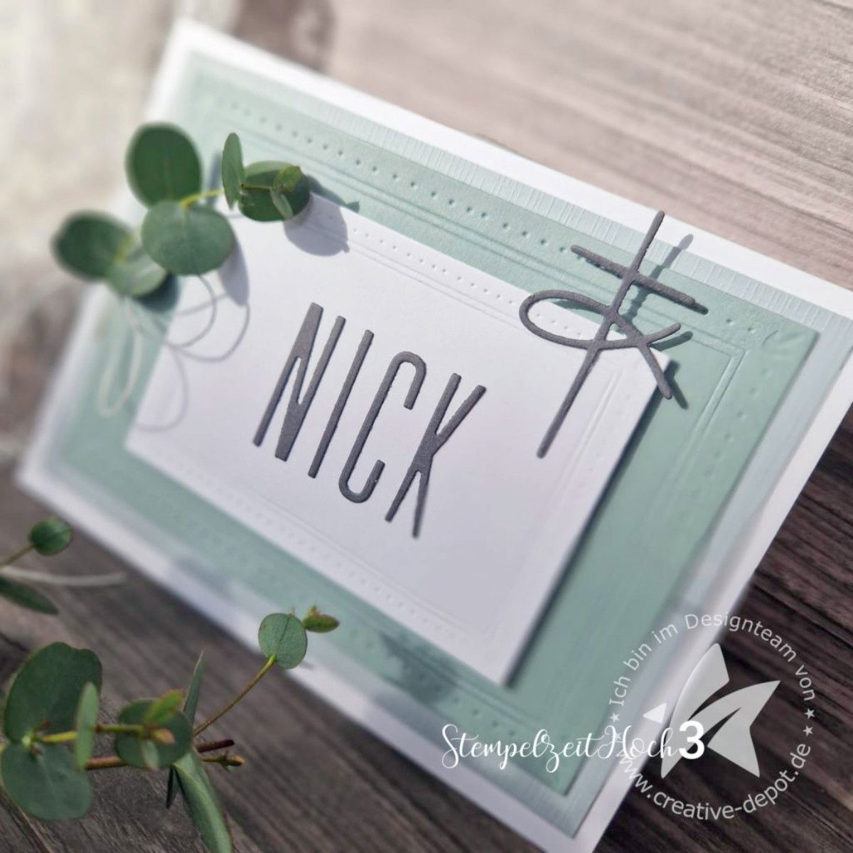 Basic - Aufleger mit geprägtem Rahmen | CD-Basic-001